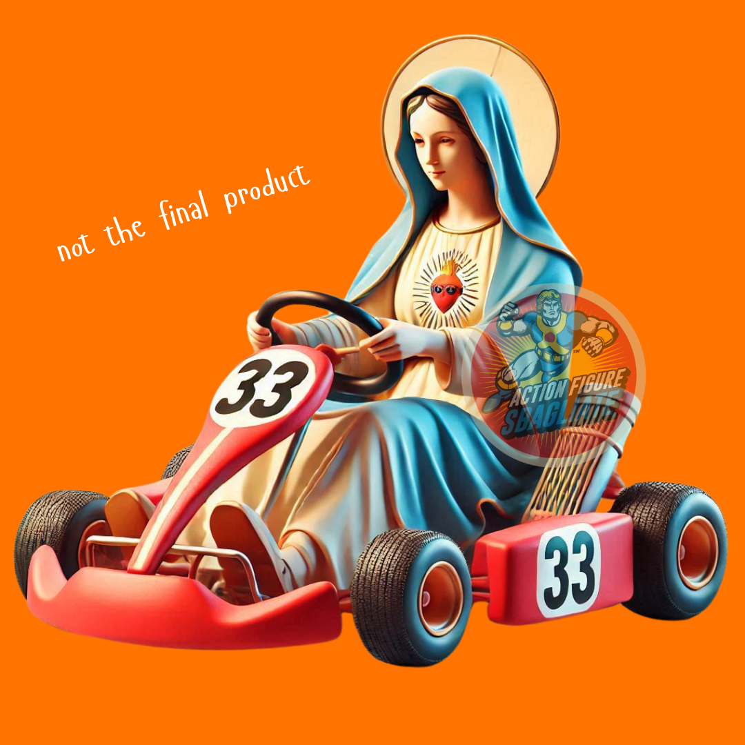 OUT OF PRODUCTION - Maria Kart figure - Action Figure Sbagliate